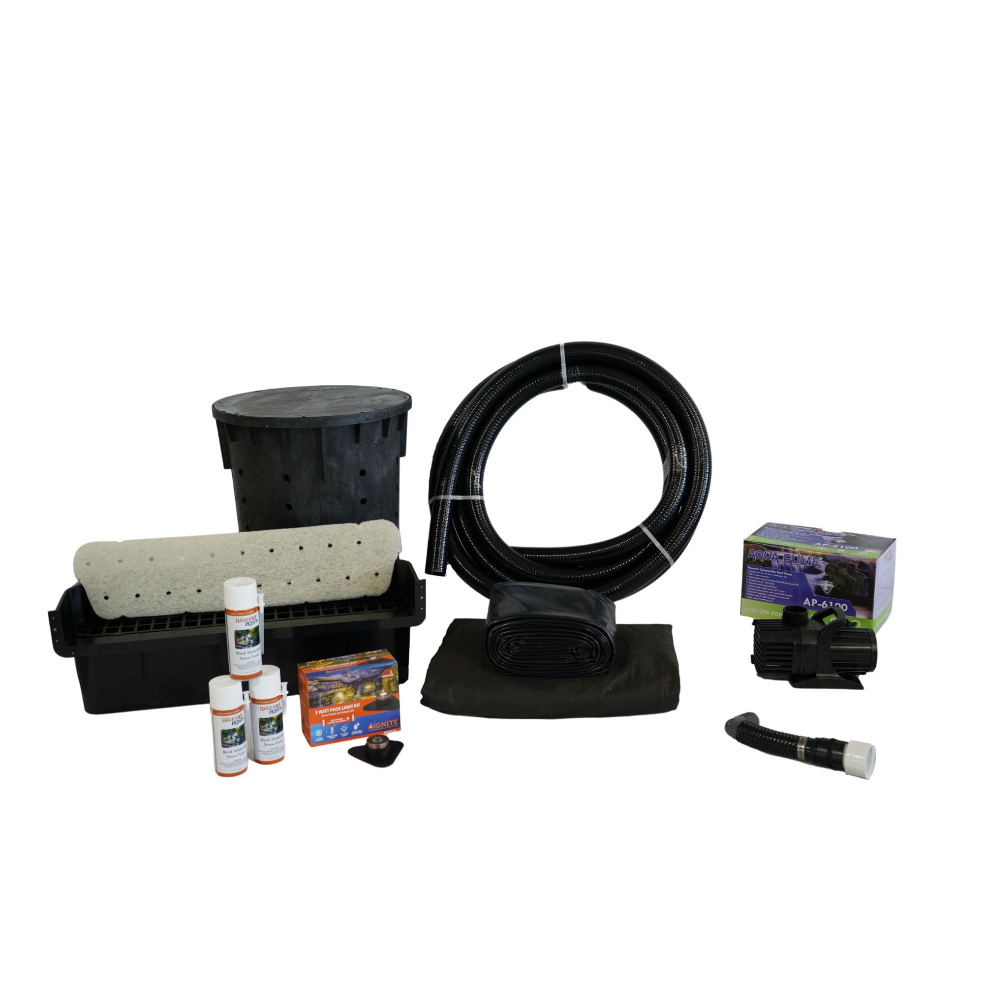 Half Off Ponds Simply Waterfalls 6100 PVC Waterfall Kit, 15 ft. x 20 ft ...