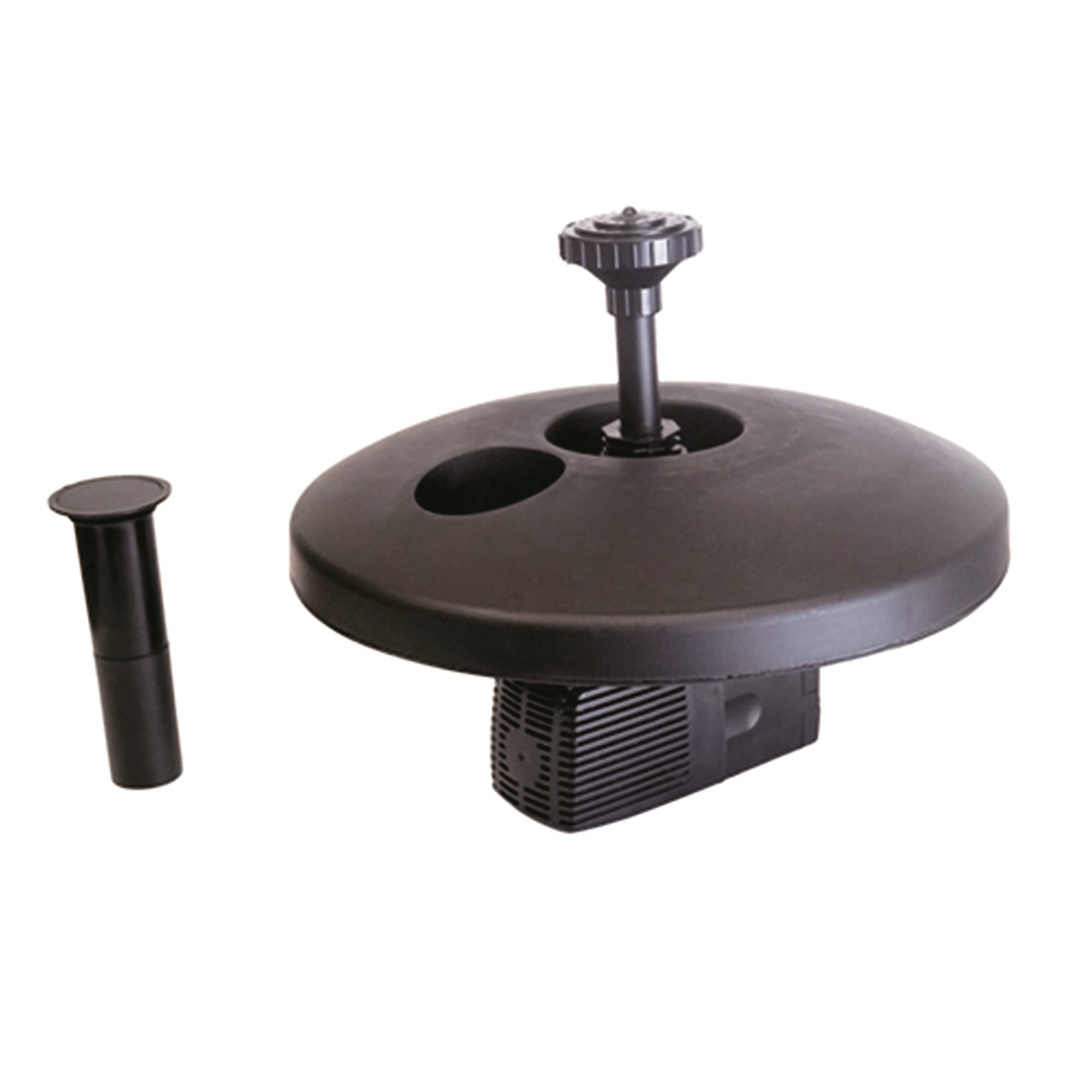 Half Off Ponds Small Floating Fountain with 750 GPH Pump, Adjustable ...