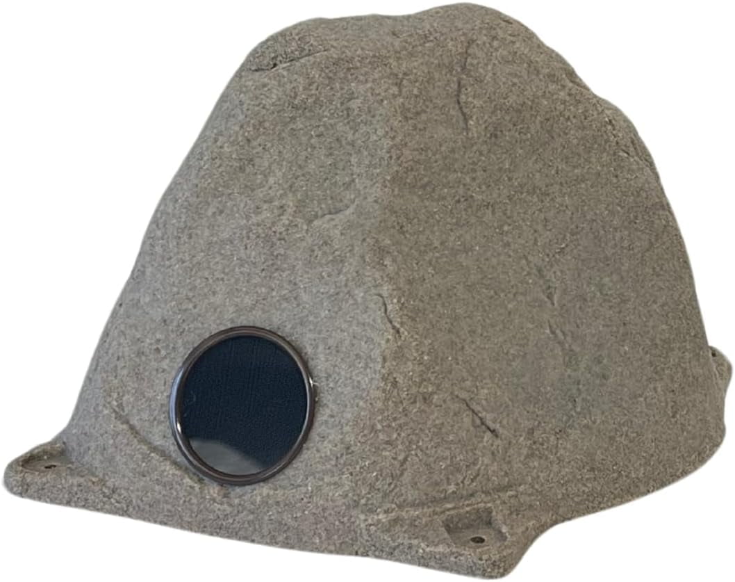 HALF OFF PONDS Vented Riverbed Brown Faux Rock Cover for Diaphragm ...