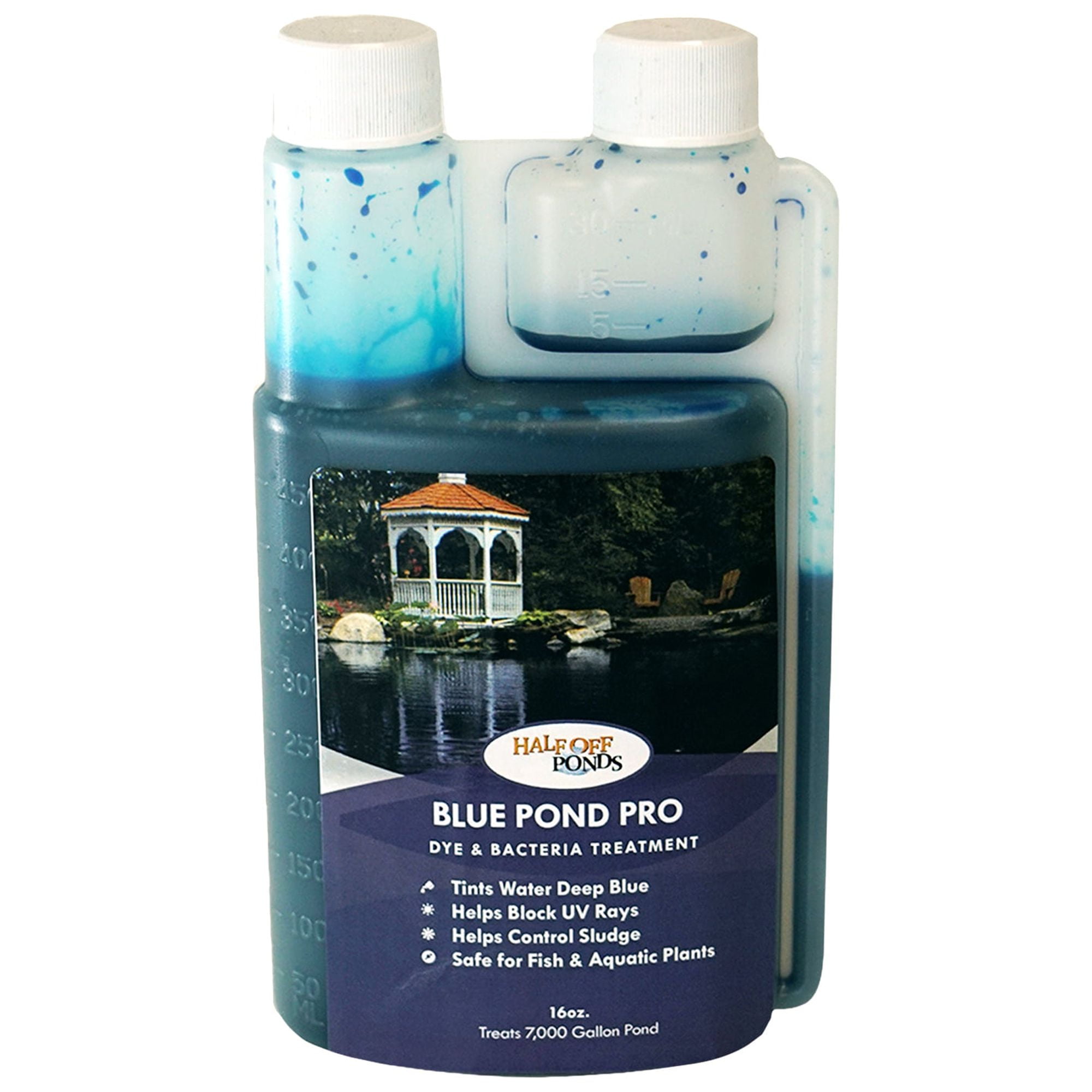 Half Off Ponds Blue Pond Pro, 16 oz Bottle Pond Treatment - Walmart.com