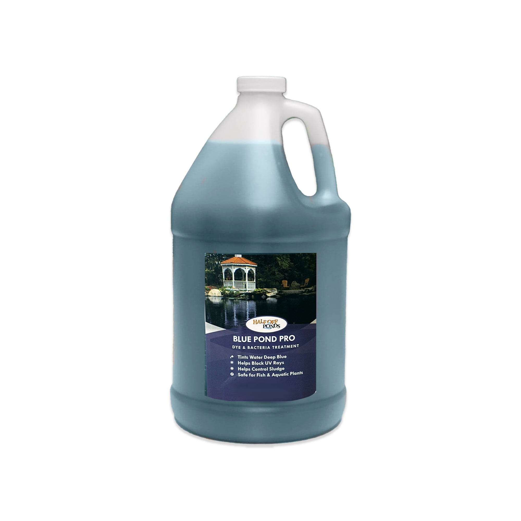Half Off Ponds Blue Pond Pro, 1 Gallon Pond Treatment - Walmart.com