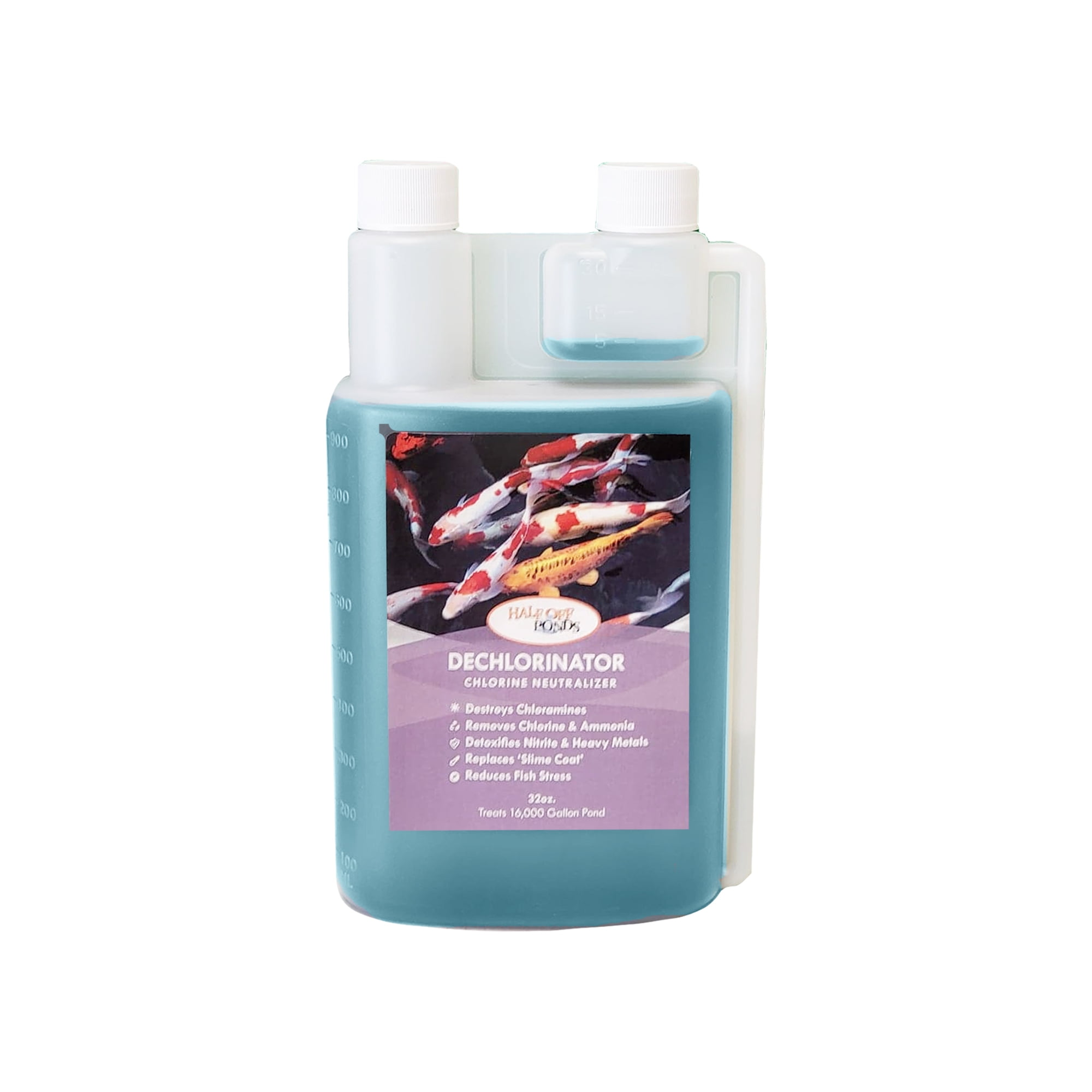 Half Off Ponds Dechlorinator, 32 oz Bottle Pond Treatment - Walmart.com