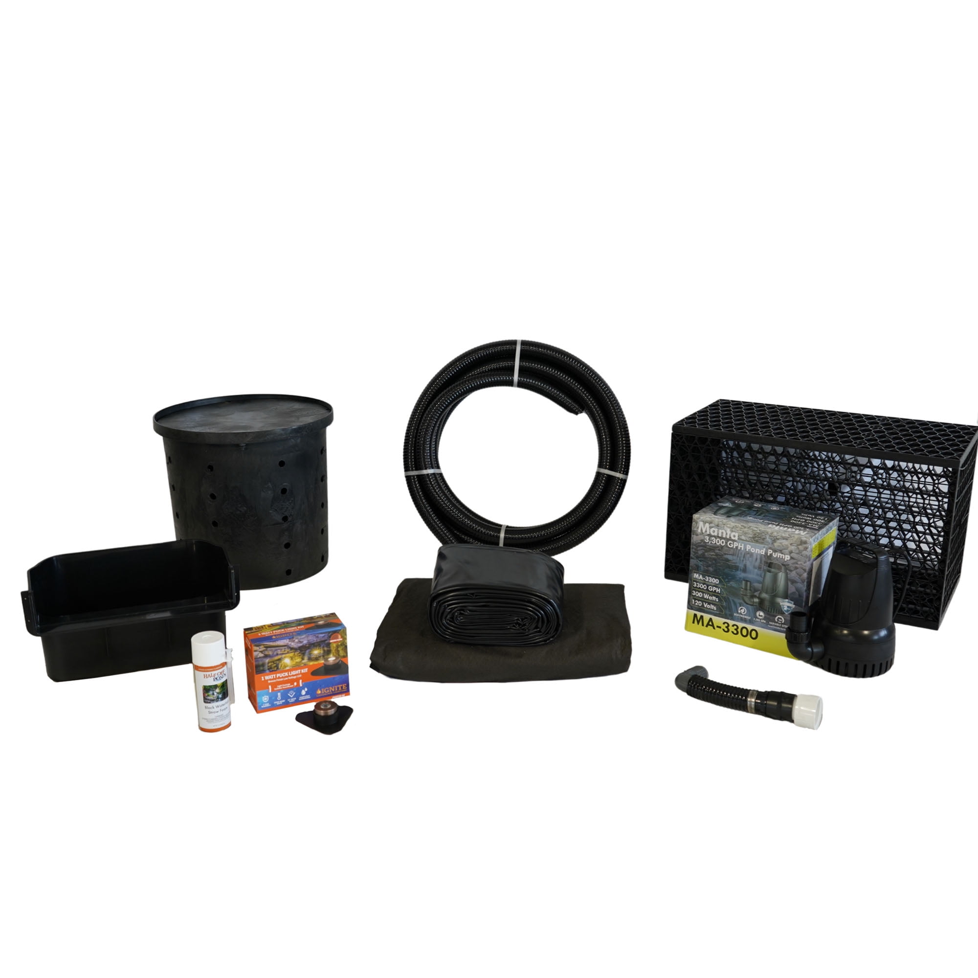 Half Off Ponds Simply Waterfalls 3200 PVC Waterfall Kit with MatrixBlox ...