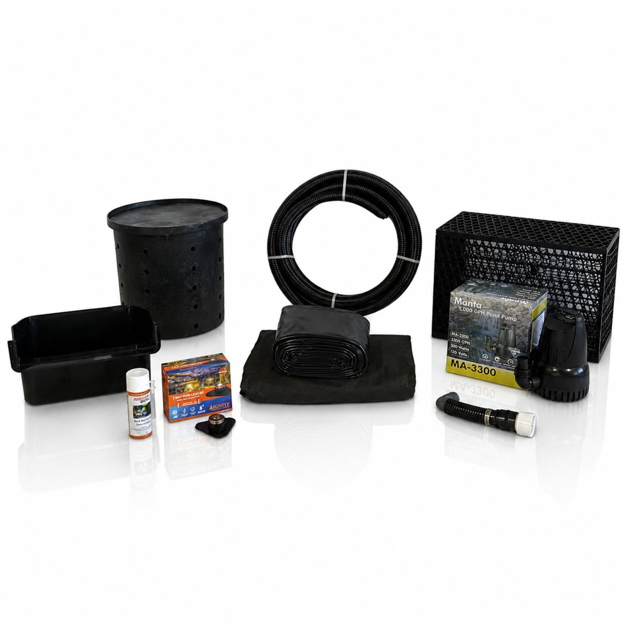 Half Off Ponds Simply Waterfalls 3200 PVC Waterfall Kit with MatrixBlox ...