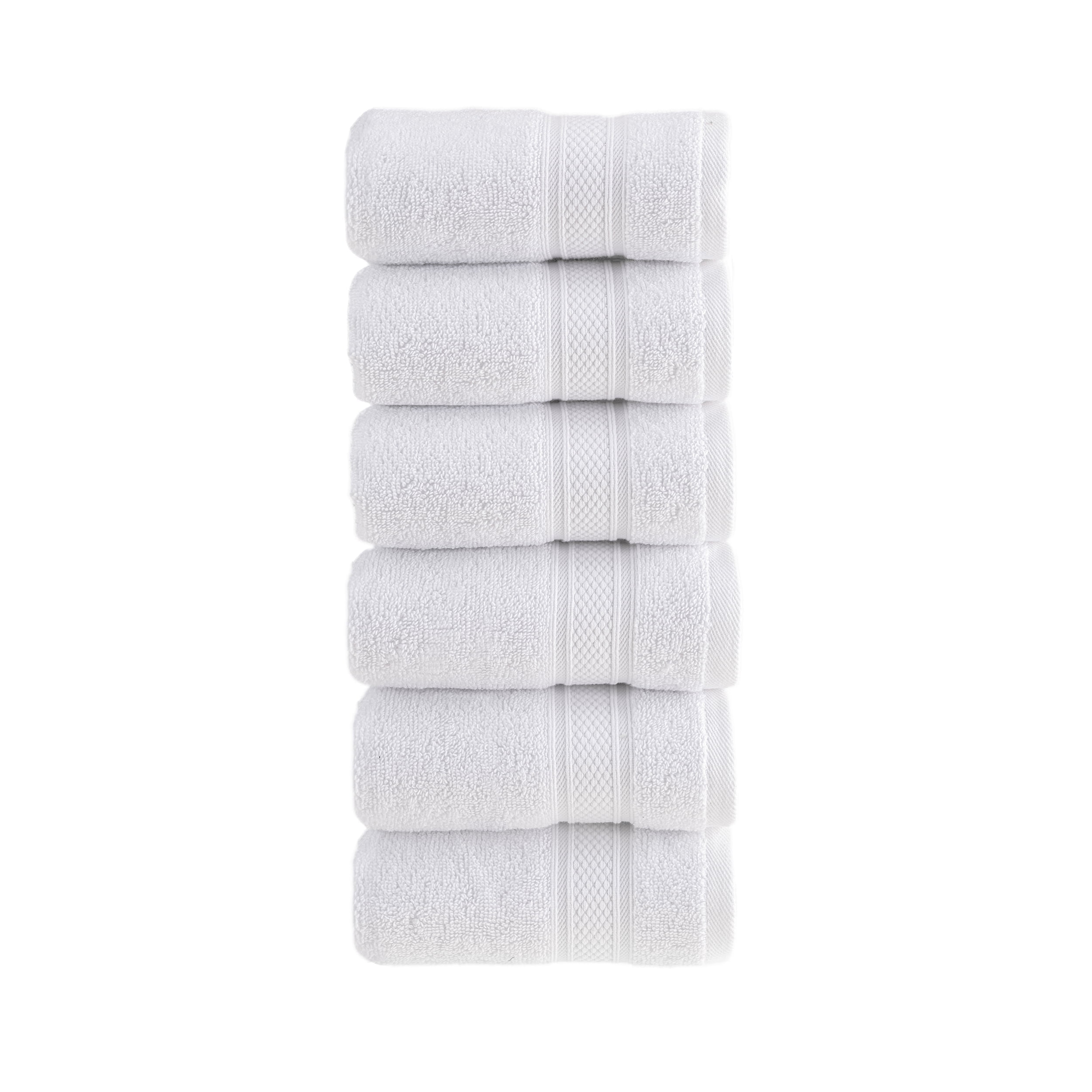 HALLEY 100% Turkish Cotton Washcloths for Body, Face, Bathroom, Hotel ...