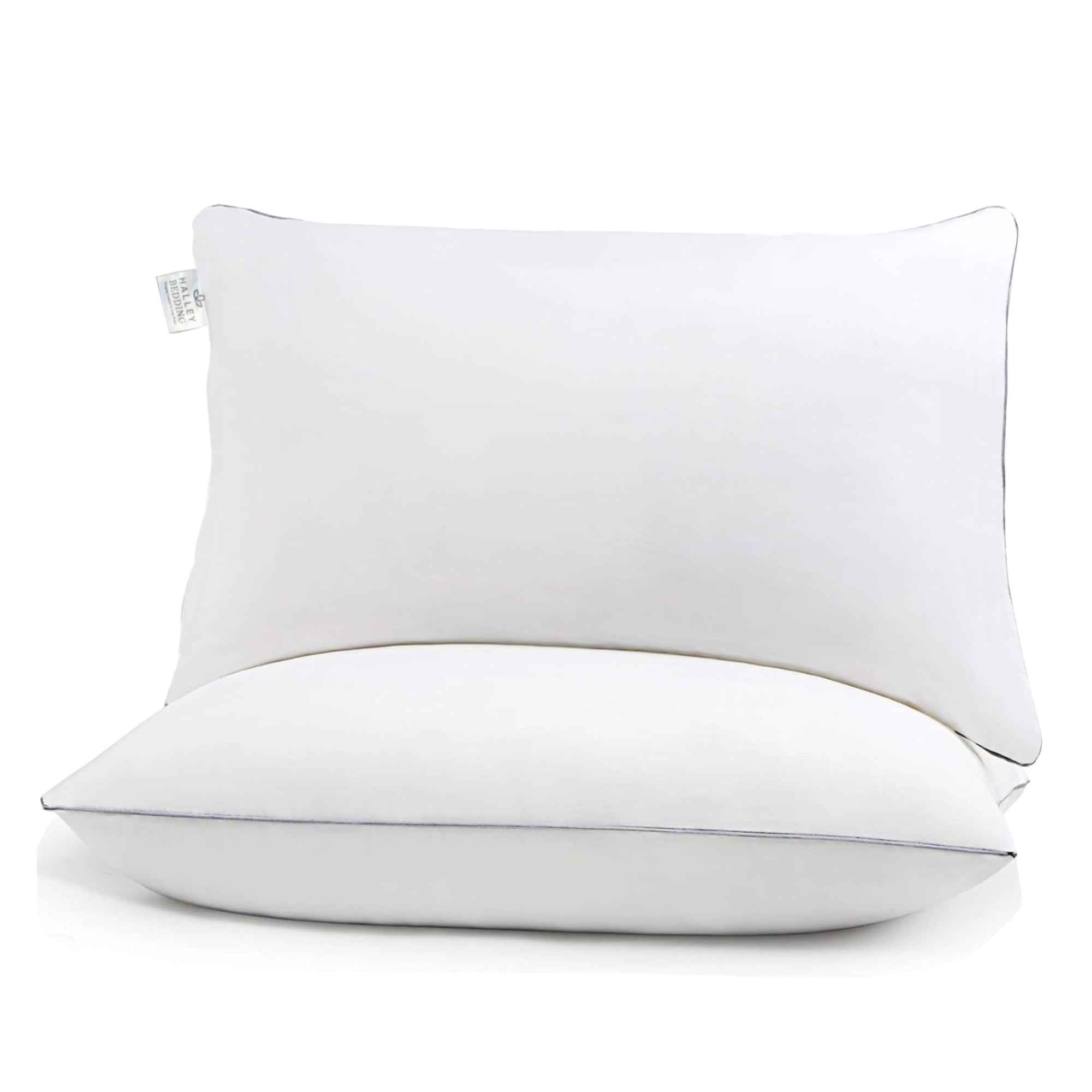 HALLEY Bed Pillows for Sleeping Standard Size Set of 2 - Premium Soft ...
