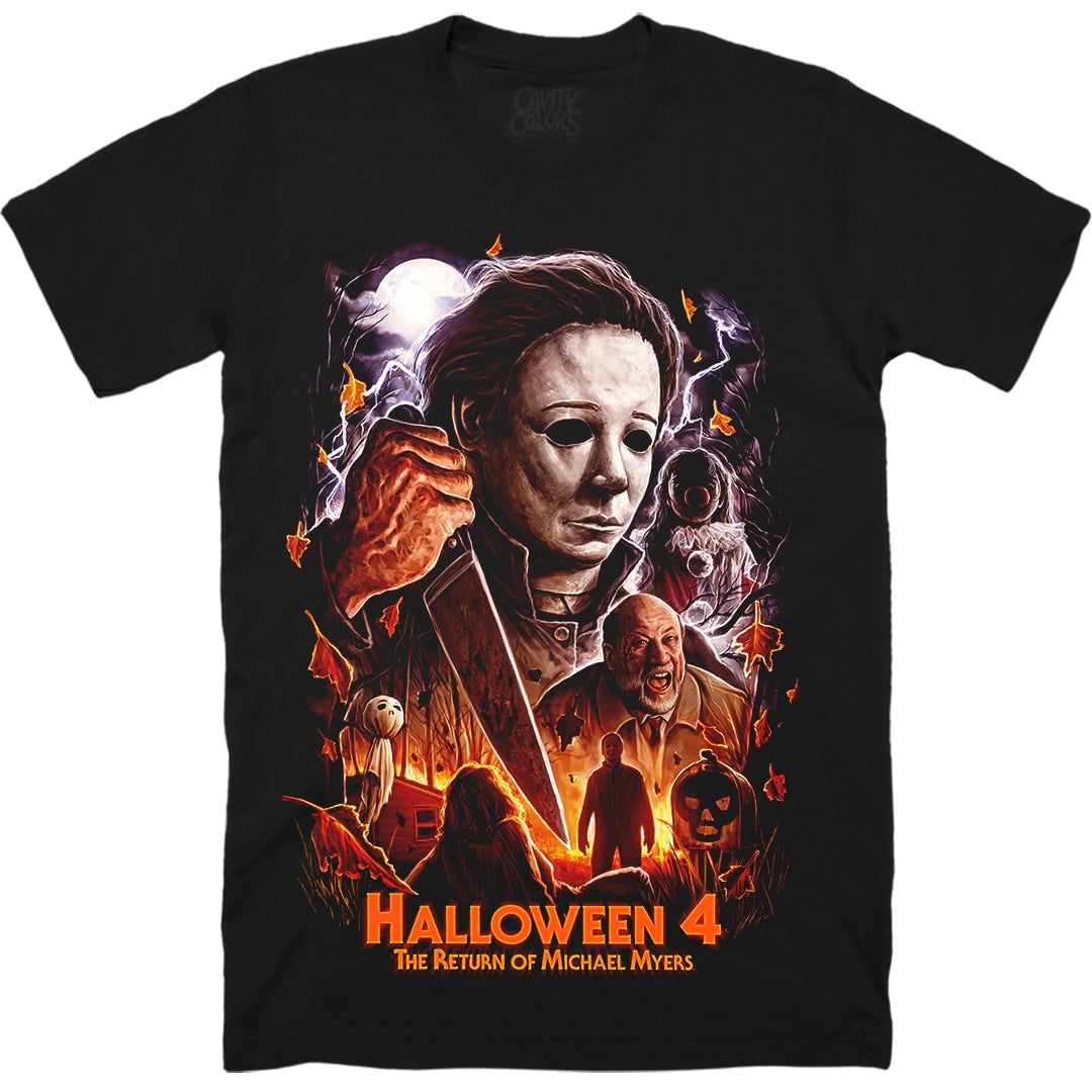 HALLOWEEN 4: AUTUMN TERROR - T-SHIRT - Walmart.com