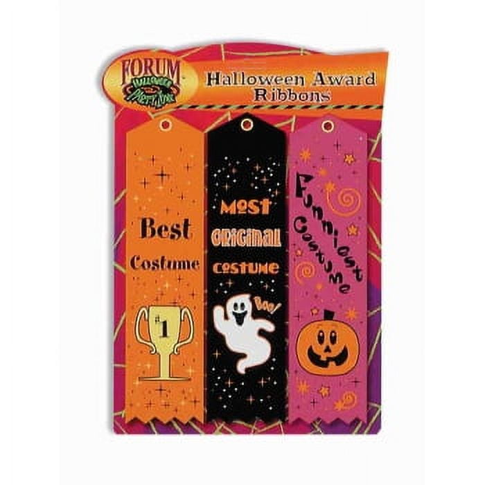 HALLOWEEN AWARD RIBBON SET-3 12 PACK - Walmart.com