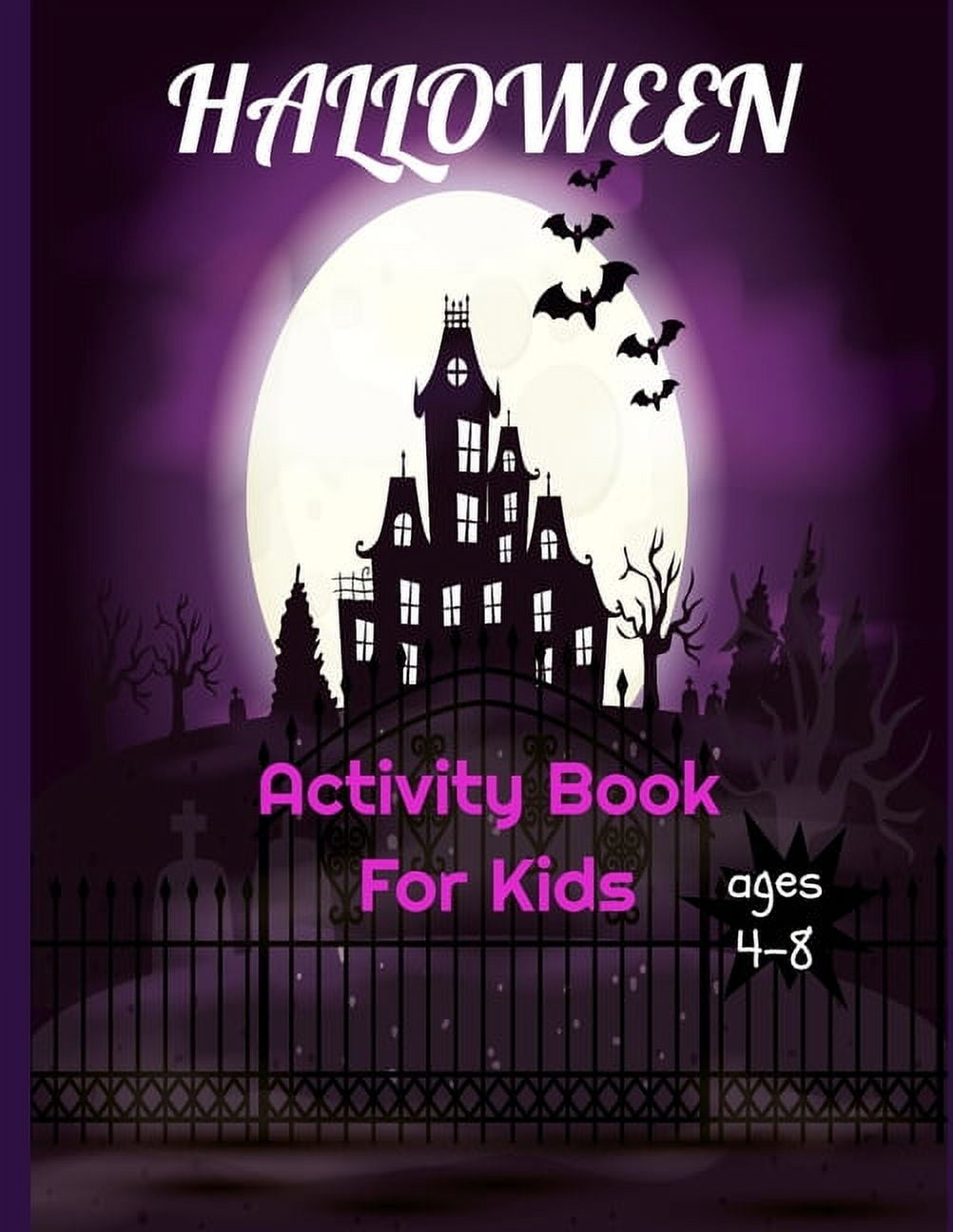 HALLOWEEN Activity Book For Kids: Preschoolers and educational activity ...