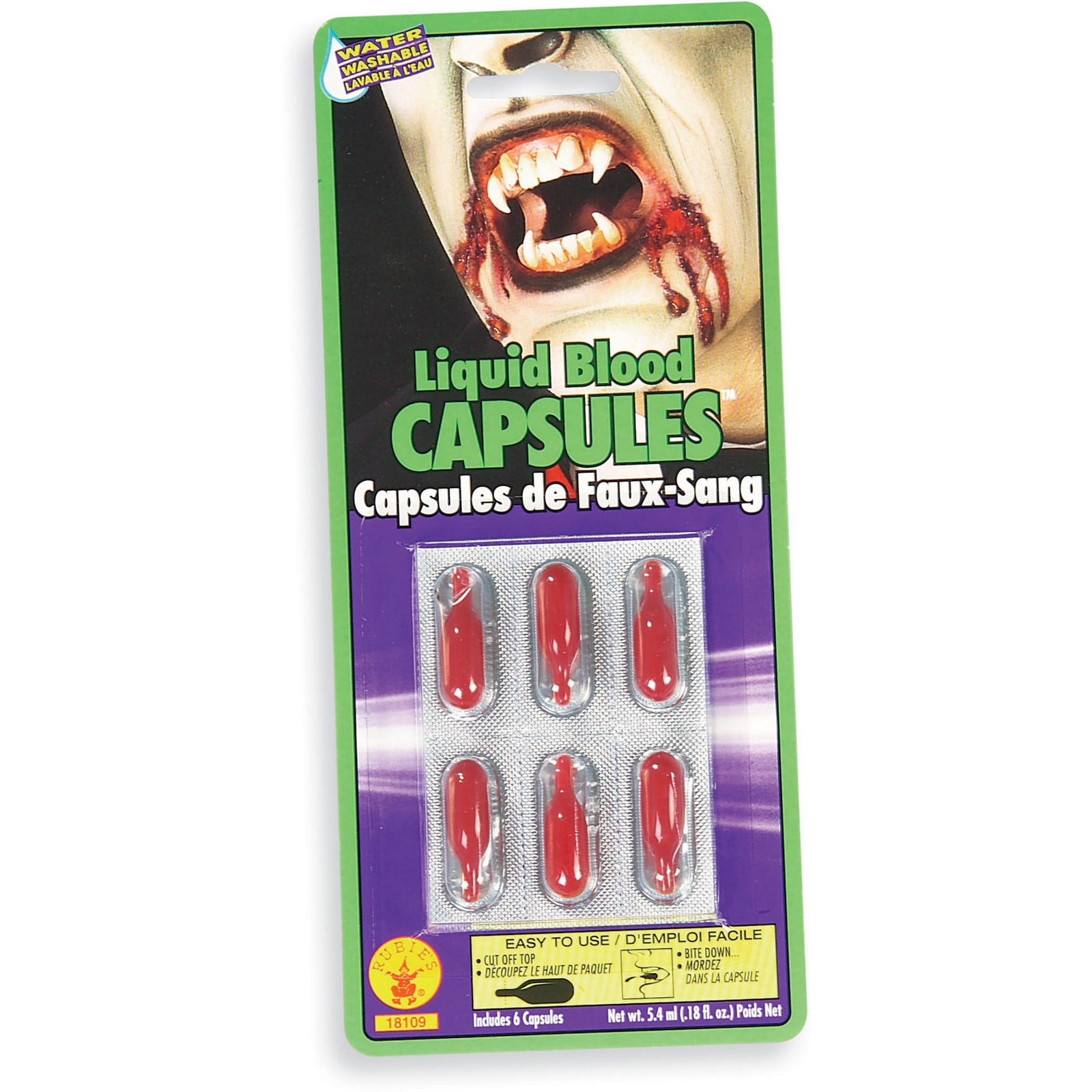 HALLOWEEN Halloween Blood Capsules - Walmart.com