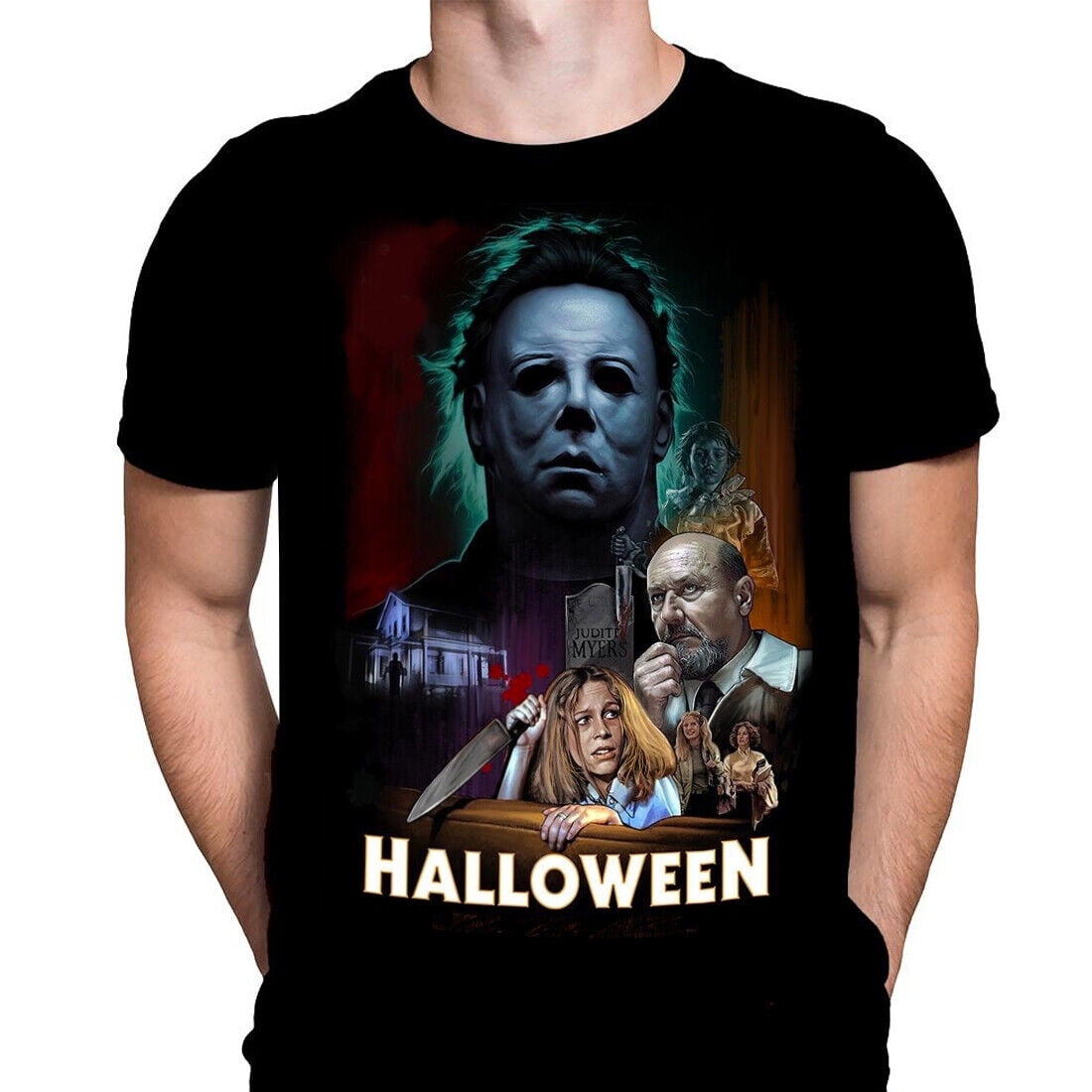HALLOWEEN THE BEGINNING - Movie Poster Art - T-Shirt / Michael Myers ...