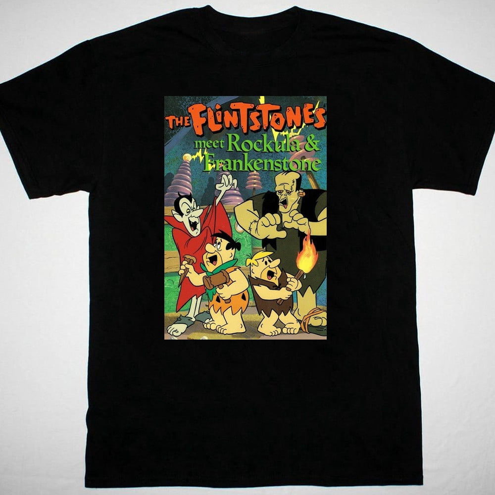 HALLOWEEN The Flintstones Meet Rockula and Frankenstone black 3F786 ...