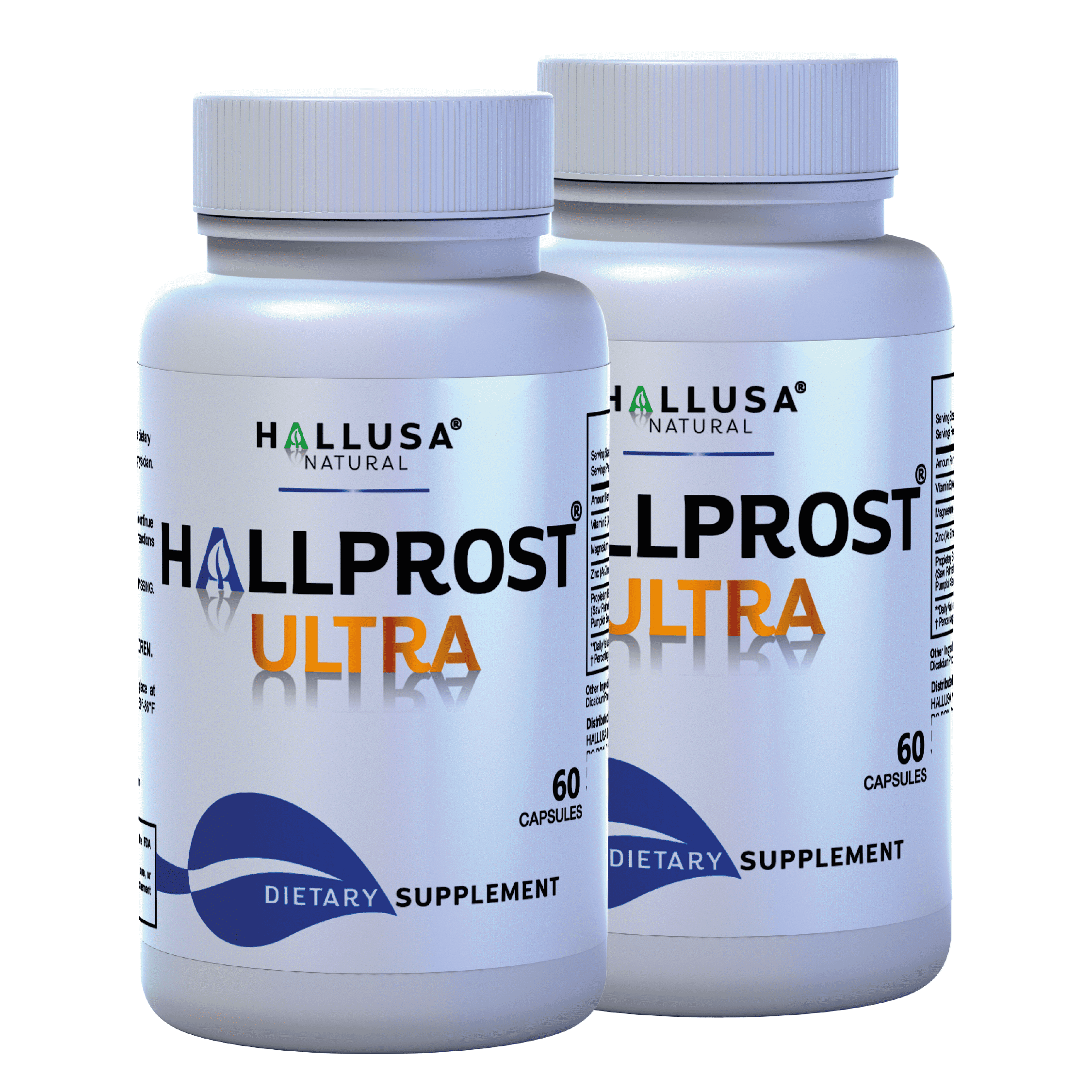 HALLPROST ULTRA - 120 Capsules - Extract Saw Palmetto with Supplement ...
