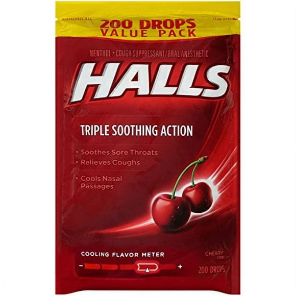 Halls Cough Drops in Cold Cough and Flu - Walmart.com