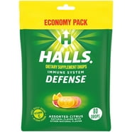 Halls Extra Strong Menthol Cough Drops, Oral Anesthetic, Intense Cool, 9 Ct - Pack of 20 ...