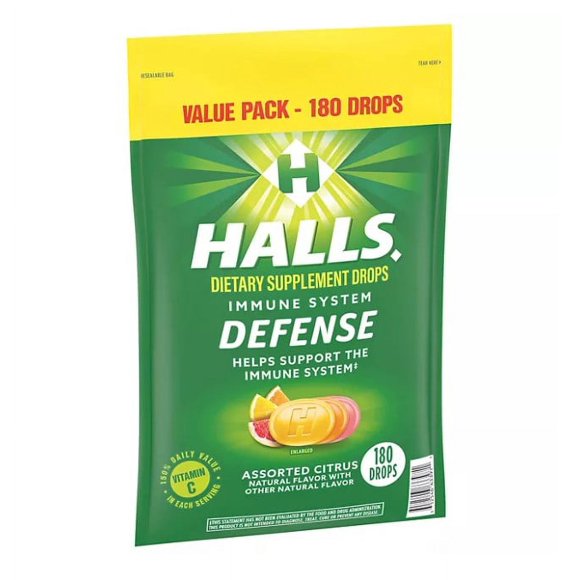 Halls Cough Drops in Cold Cough and Flu - Walmart.com