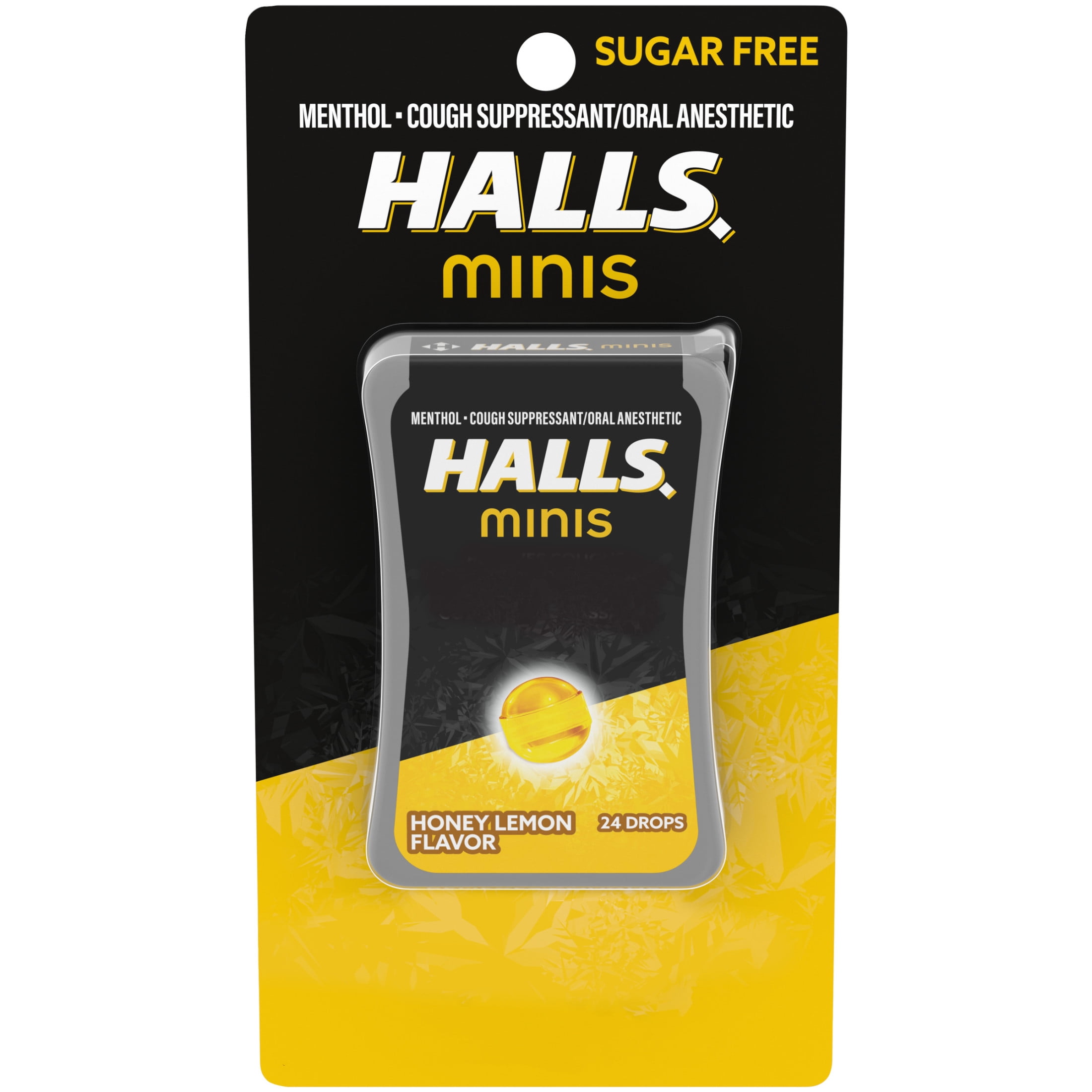 HALLS Minis Honey Lemon Sugar Free Cough Drops - 24 Nepal | Ubuy