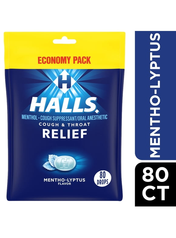 Halls Cough Drops in Cold Cough and Flu - Walmart.com