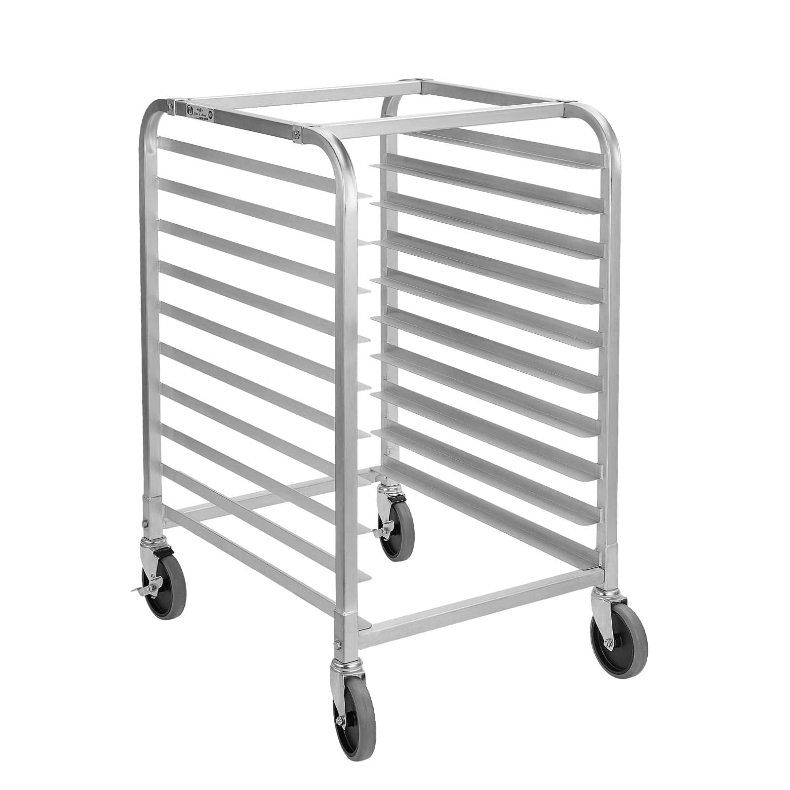 HALLY SINKS & TABLES H Bun Pan Rack 10 with Wheels, Commercial Bakery ...