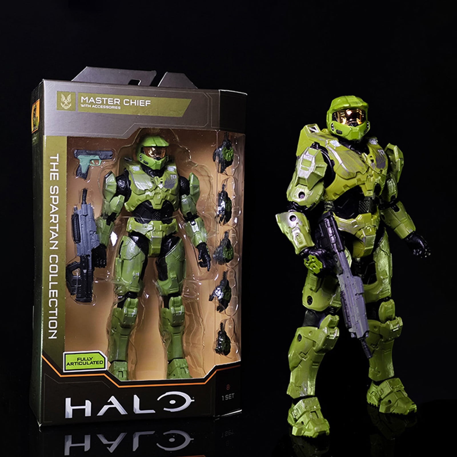 HALO 8.2" The Spartan Collection MASTER CHIEF Action Figure with ...