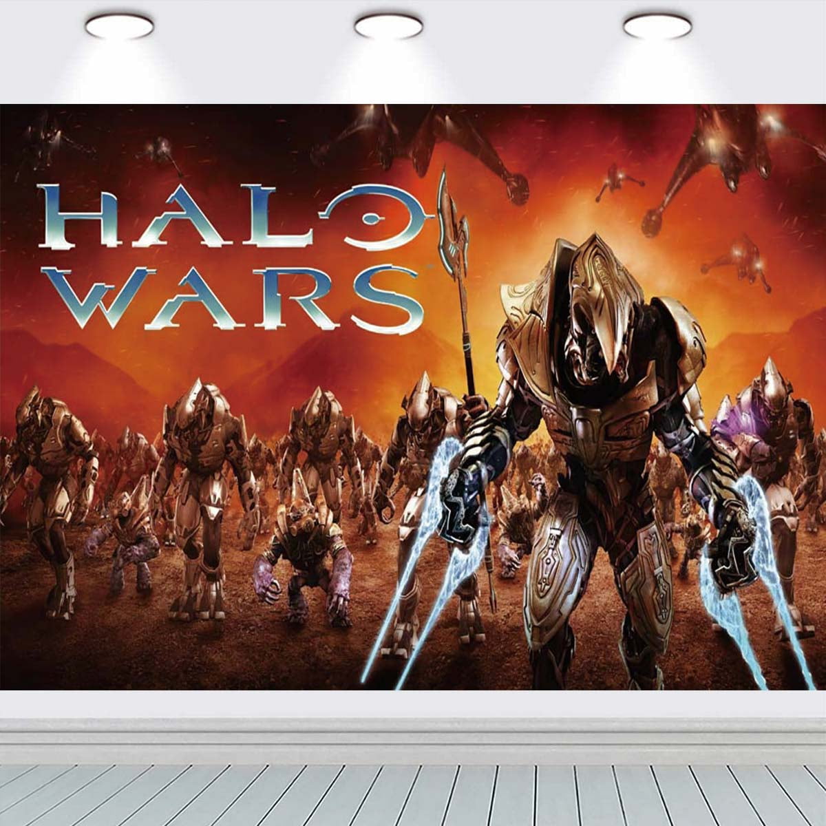 HALO Backdrop Banner Party Supplies Poster Movie Theme Background for ...