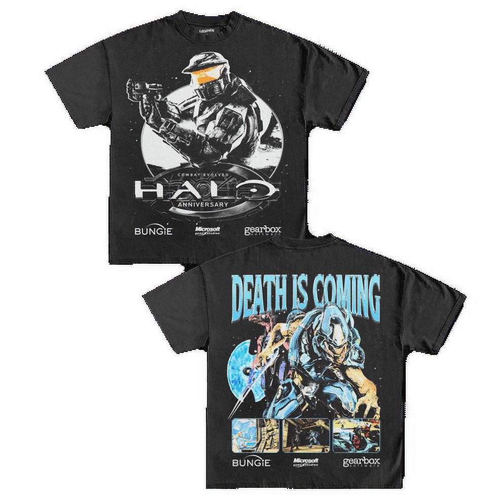 HALO: COMBAT EVOLVED 2001 VINTAGE TEE (Double Sided) - Walmart.com