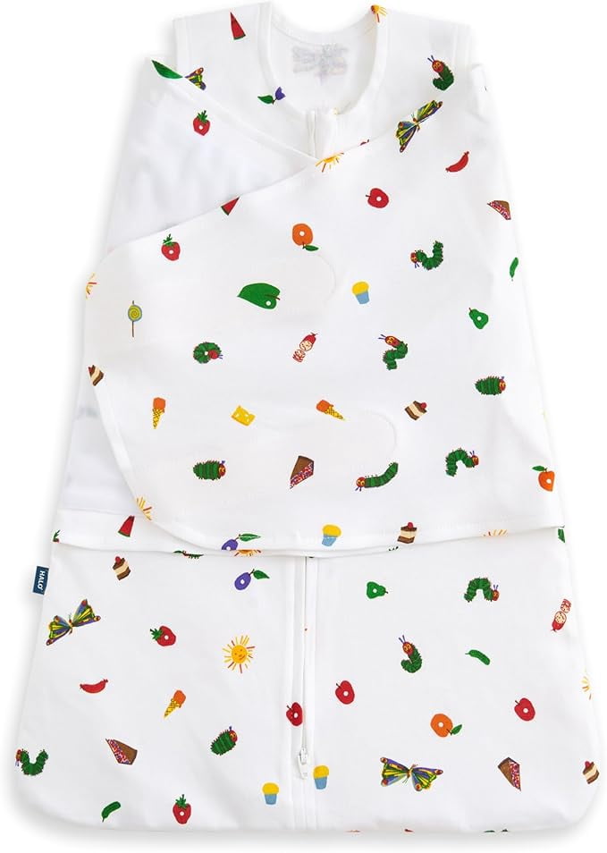 HALO Cotton SleepSack Swaddle, Hungry Caterpillar Feast, Newborn ...