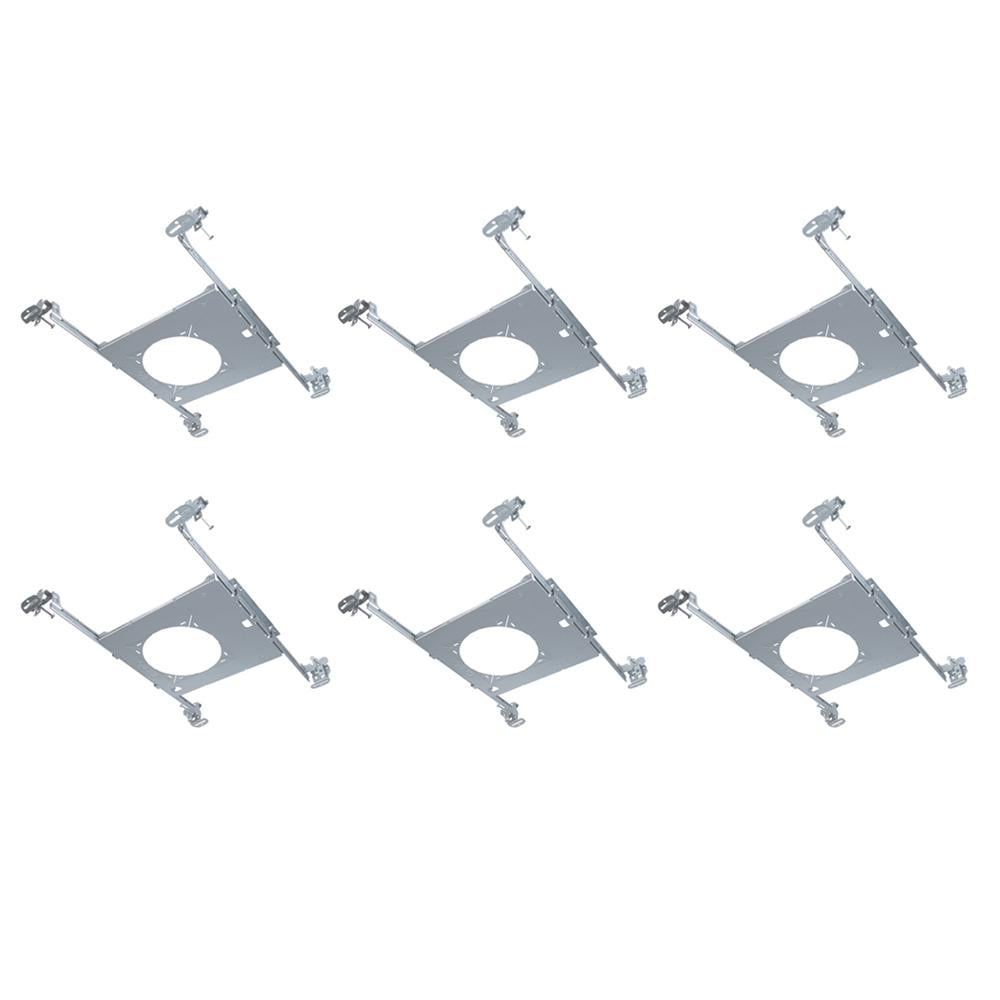 HALO HL 4" Mounting Frame for Round & Square Canless Recessed Fixtures ...