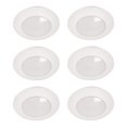 HLC 6 in. 3000K Integrated LED Recessed Closet Light Trim (6-Pack ...