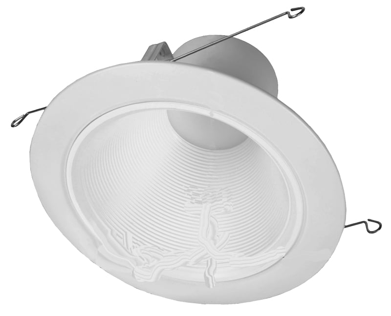 HALO RL 5 in. and 6 in. White Integrated LED Recessed Light Retrofit ...