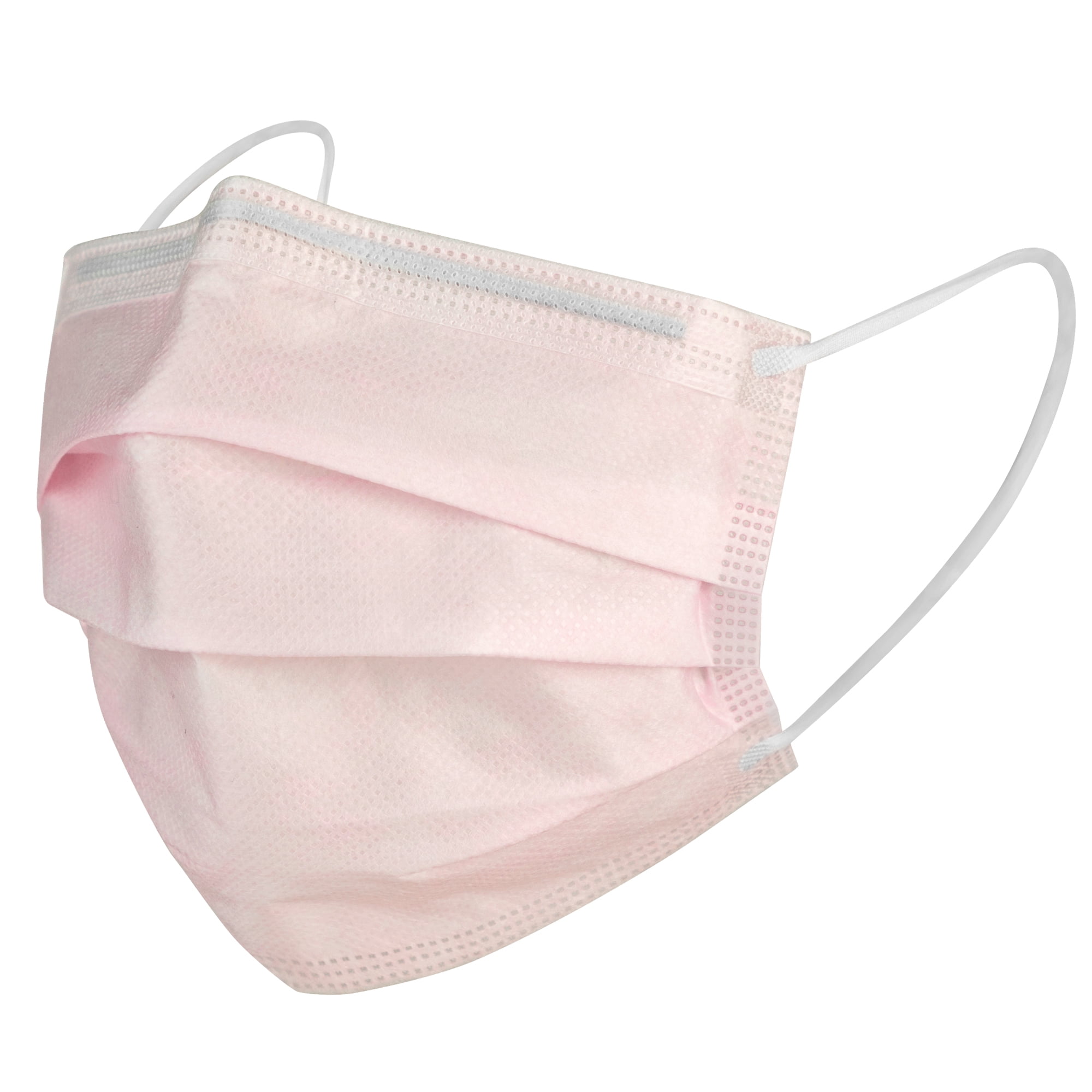 HALYARD Pink Level 1 Procedure Mask with Earloops, 57578 (Box of 50 ...