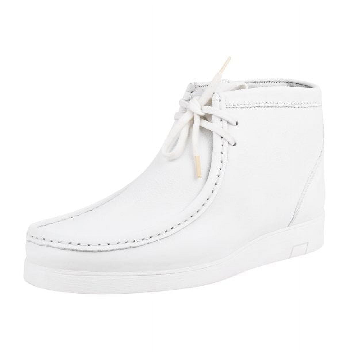 HAMARA JOE Men's Genuine Leather High Top Moc Toe Desert Chukka Male ...