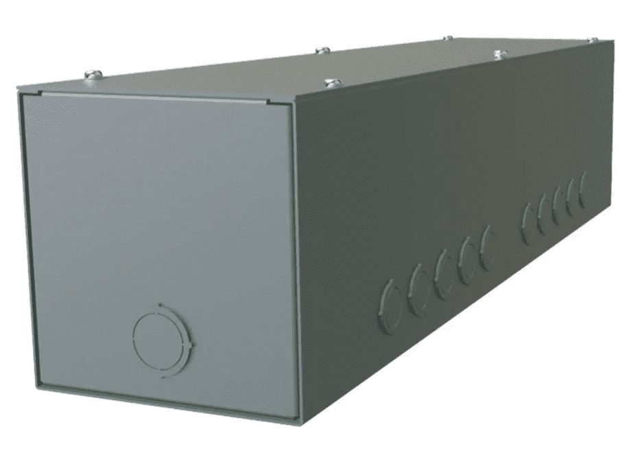 HAMMOND CGT1266, Wire Ducting & Raceways TYPE 1 GUTTER TROUGH W/KO - 6 ...