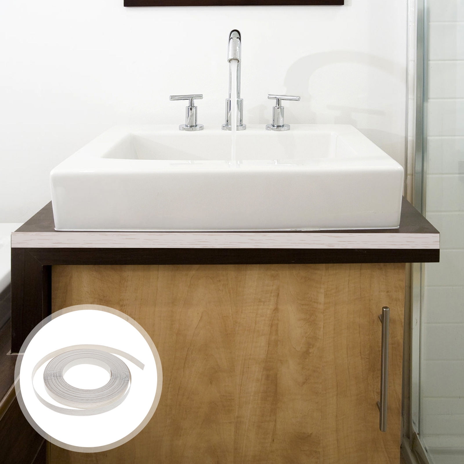 HAMPPLIES 1 Roll Countertop Adhesive Covering Beige Pvc For 1000.00X2 ...