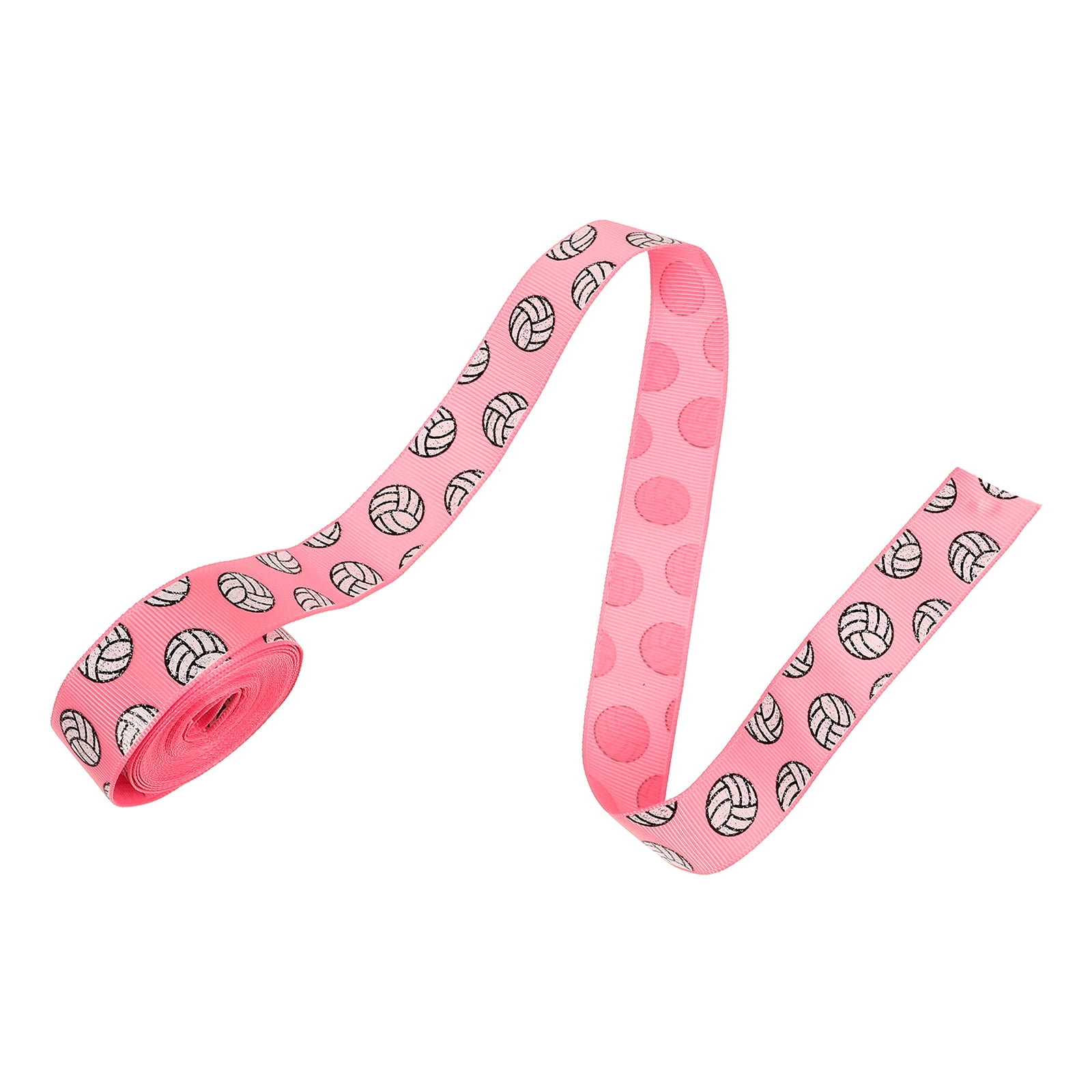 HAMPPLIES 1 Roll Pink Ribbon for Sports Volleyball and Crafting ...