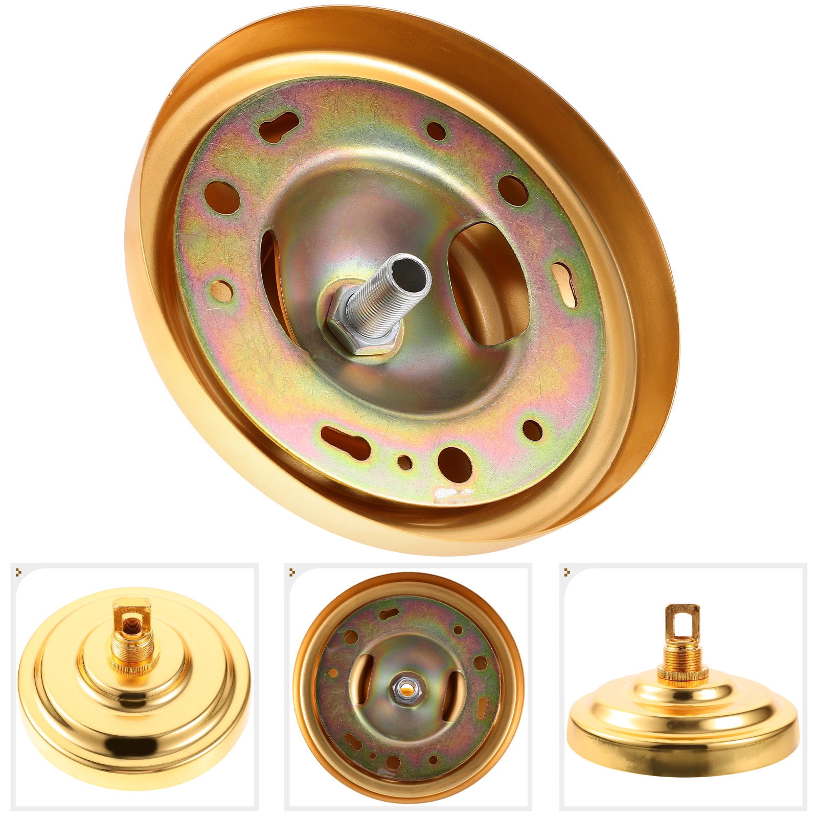 HAMPPLIES 1 Set Chandelier Ceiling Canopy Light Canopy Metal 5.3x5.3x1 ...