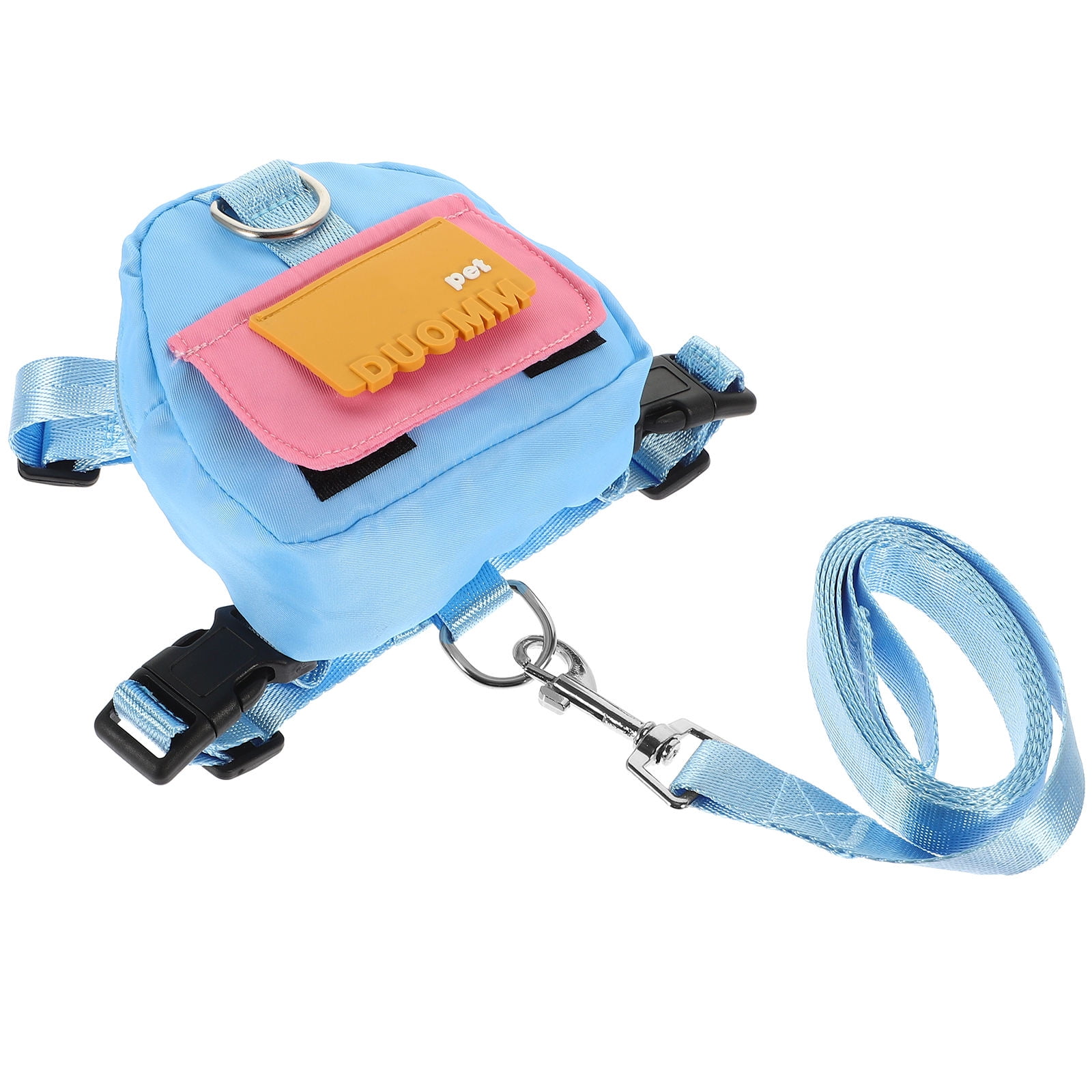 HAMPPLIES 1 Set Dog Backpacks for Dogs to Wear -Blue for Travel and ...