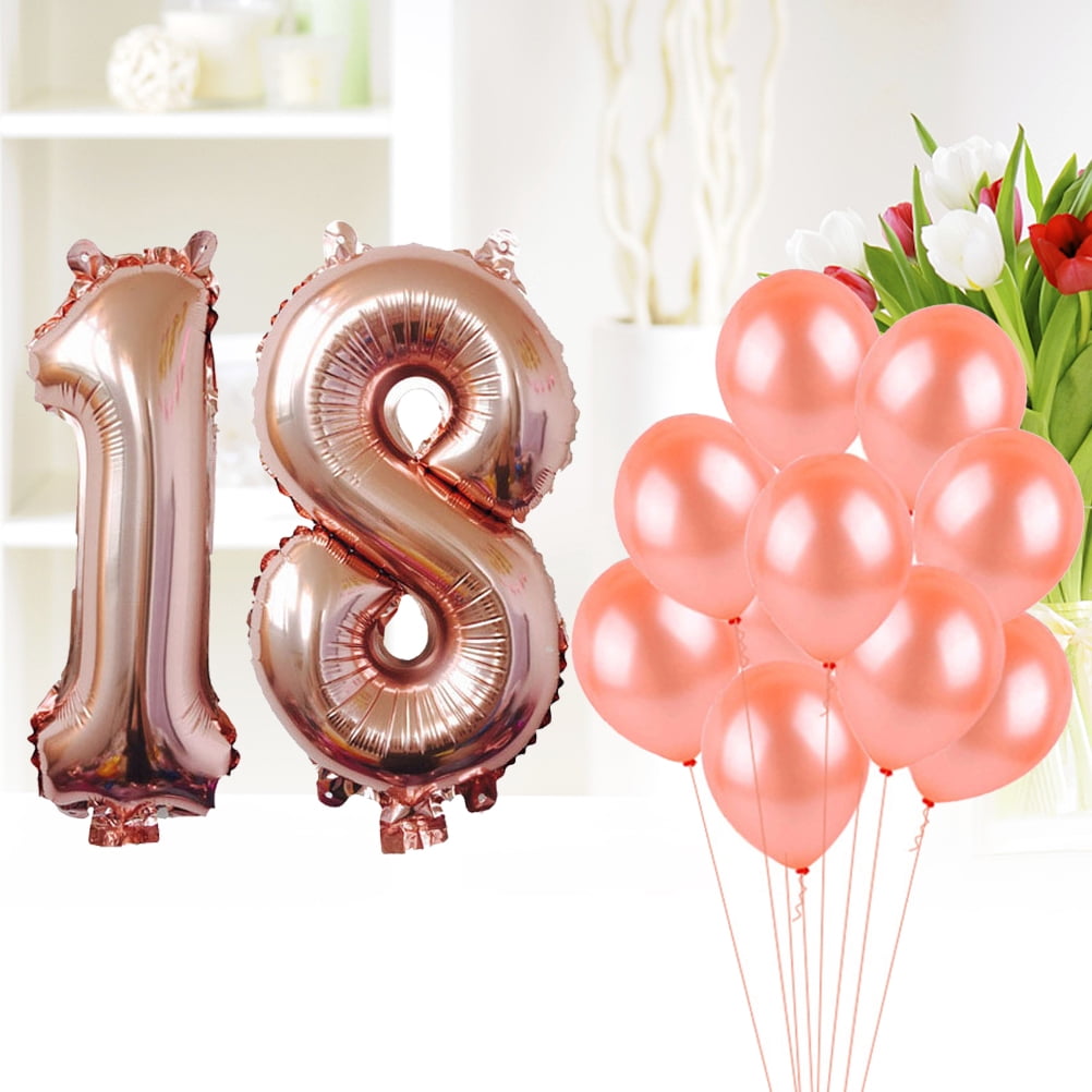 HAMPPLIES 1 Set Latex Rubber Balloons Assorted Color 12 Inch Elegant ...