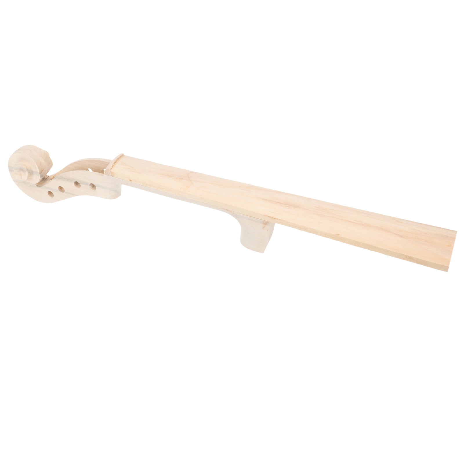 HAMPPLIES 1 Set Maple Wood Square Violin Neck With Fingerboard For ...