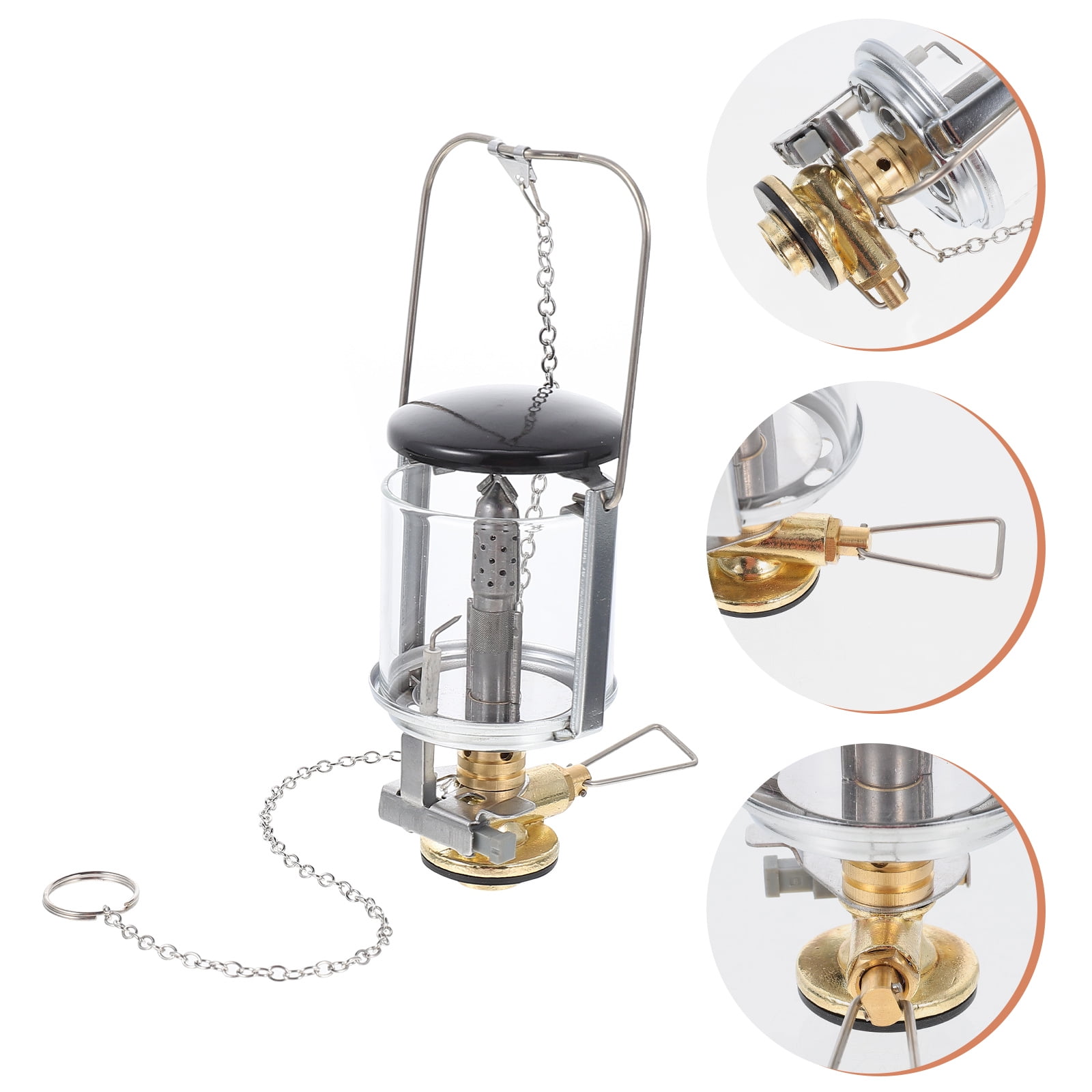 HAMPPLIES 1 Set Mini Propane Gas Lamp for Outdoors Enthusiasts in ...