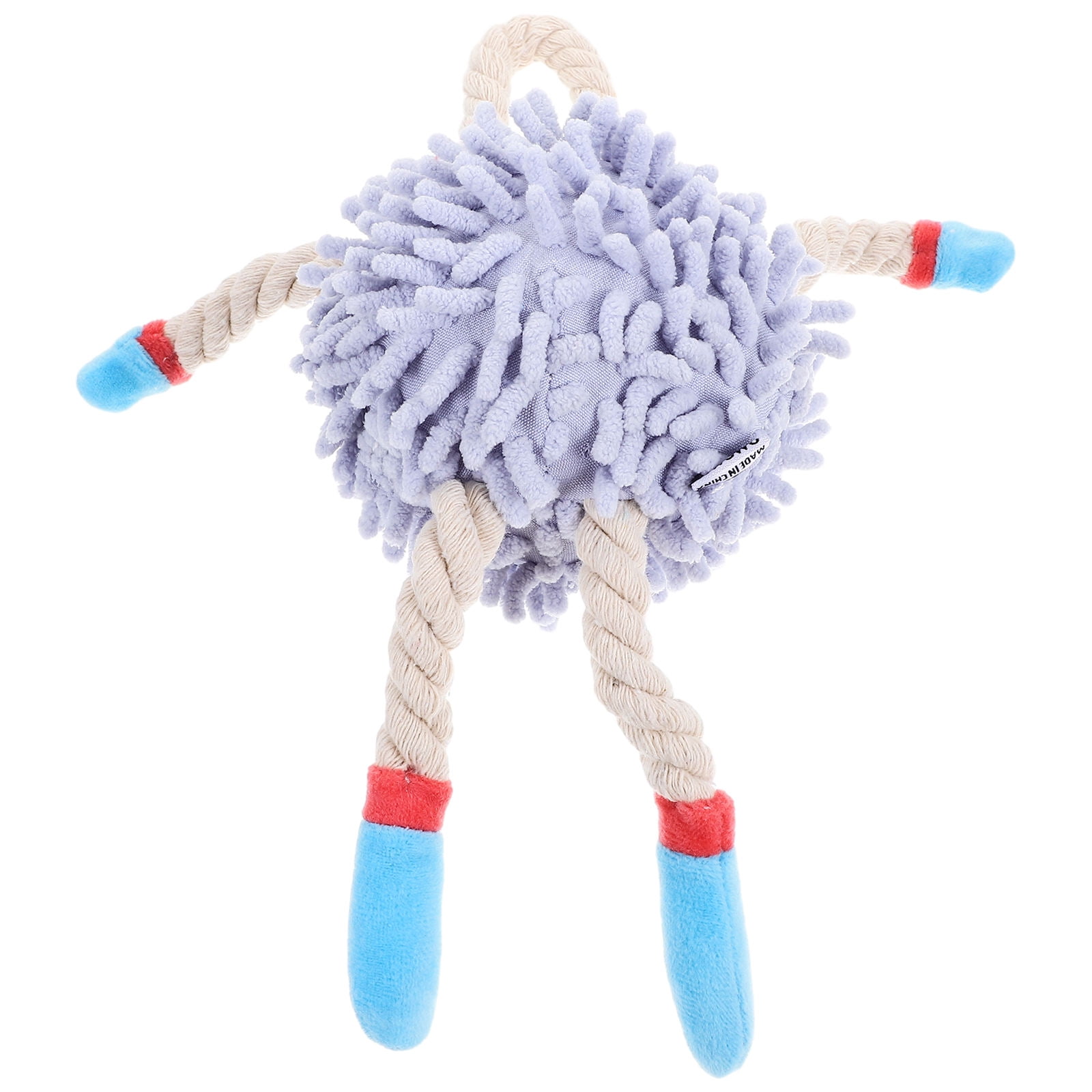 HAMPPLIES 1 Set Plush Dog Toys Squeaky For Puppies Muscle Exercise And ...