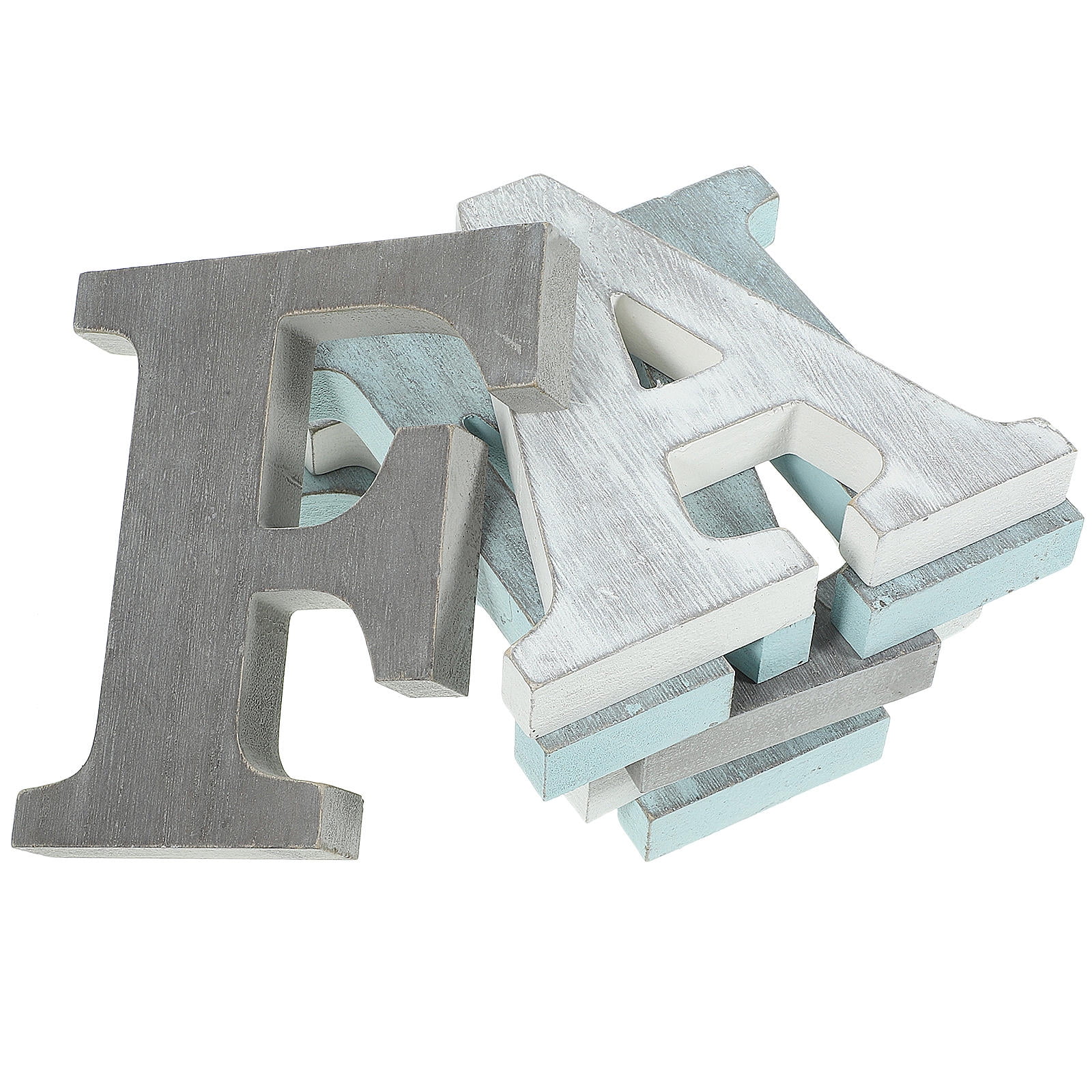 HAMPPLIES Home Letters Decoration Decorative Wooden Letter Sign Rustic ...