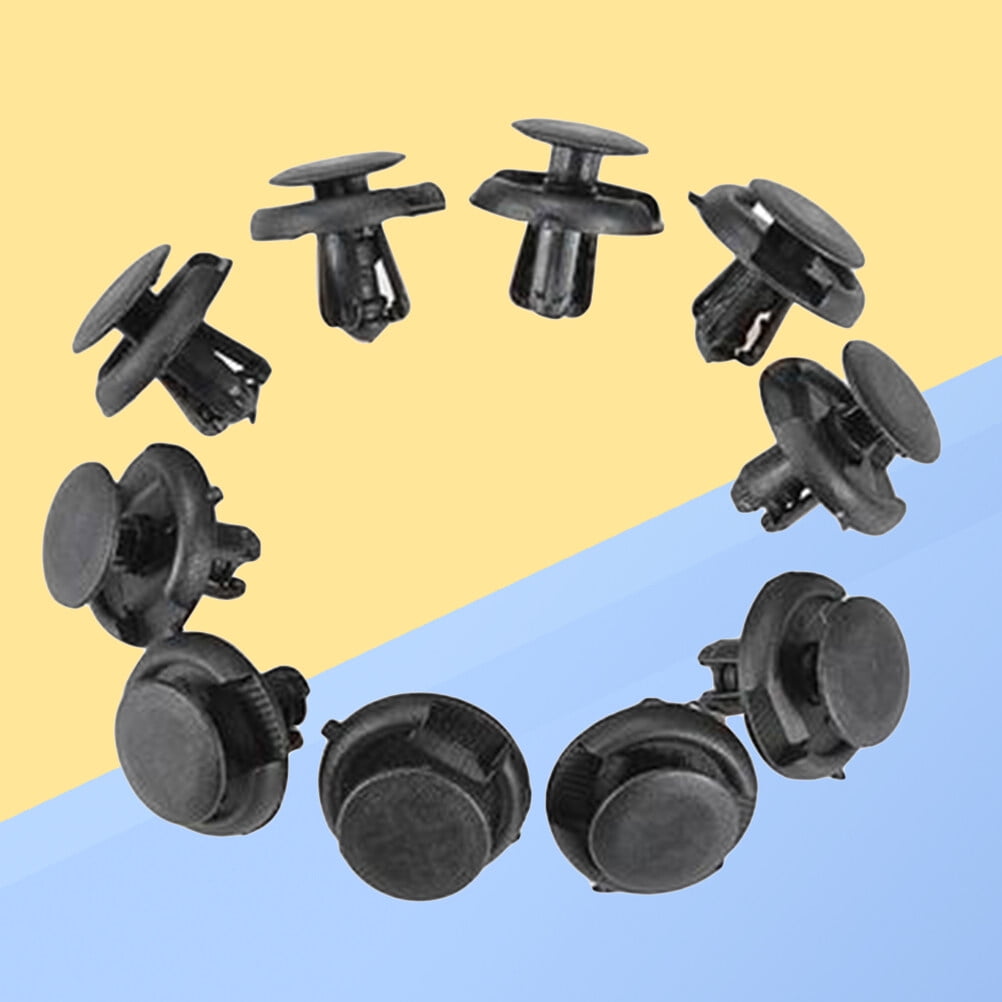 HAMPPLIES 100Pcs Car Push Retainer Clips Rivet Fastener Retainer Pin ...