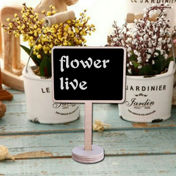 HAMPPLIES 10Pcs Chalkboard Table Number Signs for Wedding Signage and ...