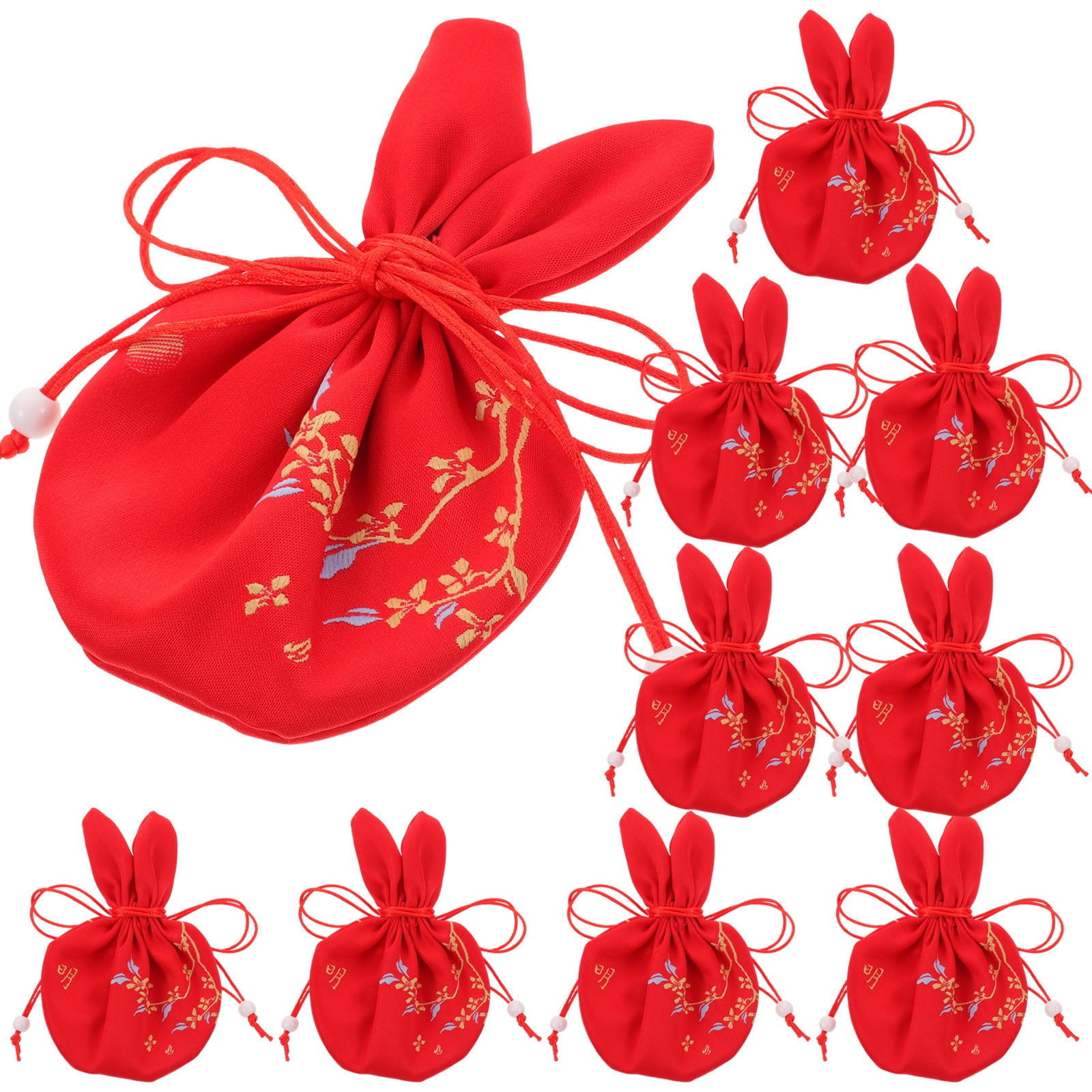 HAMPPLIES 10Pcs Classic Aesthetics Red Lavender Sachets for Home and ...
