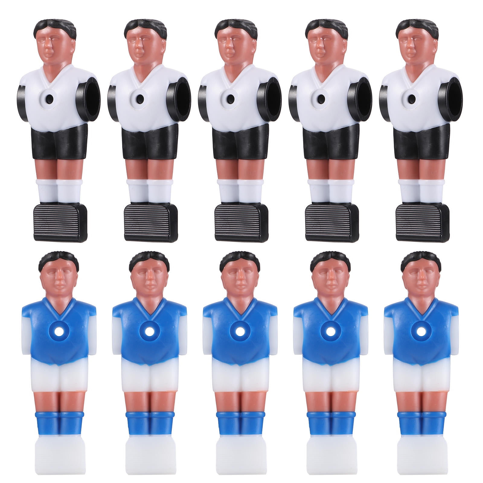 HAMPPLIES 10Pcs Indoor Gaming Foosball Player Figurine Assorted Color ...