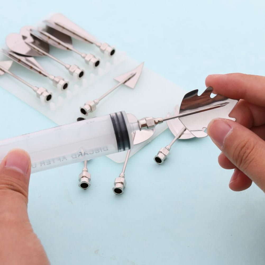 HAMPPLIES 11Pcs Piping Tips Stainless Steel Cake Decoration Art Tools ...