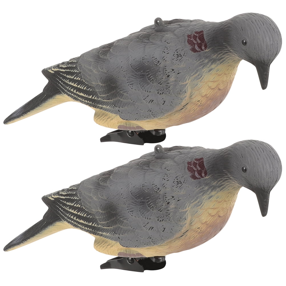 HAMPPLIES 13Pack Simulation Pigeon Prop Pigeon Shape for Bird and Scene ...