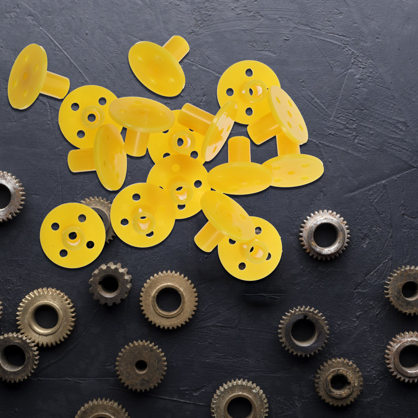 HAMPPLIES 16Pcs Plastic Fittings for Industrial Flanges Decorative ...