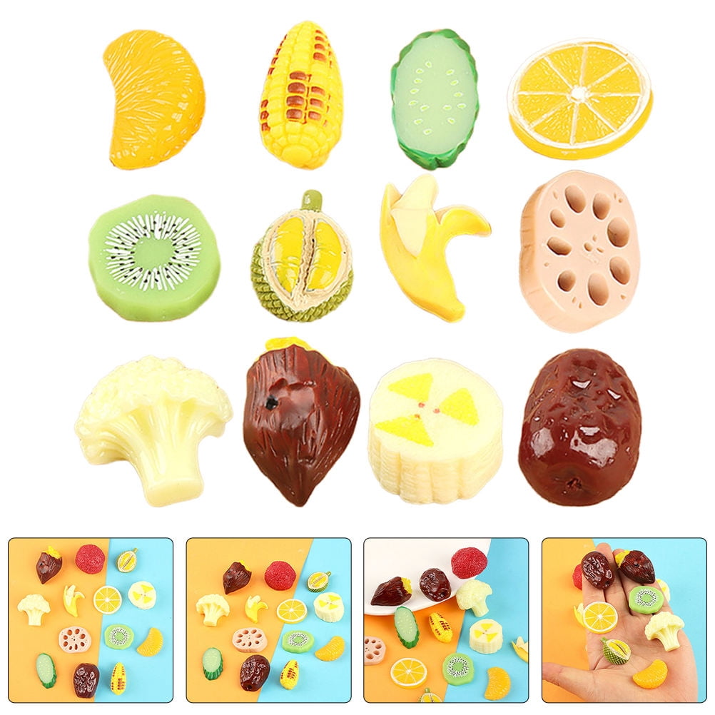 HAMPPLIES Resin Vegetable Model Imitation Vegetables Models Decorative ...